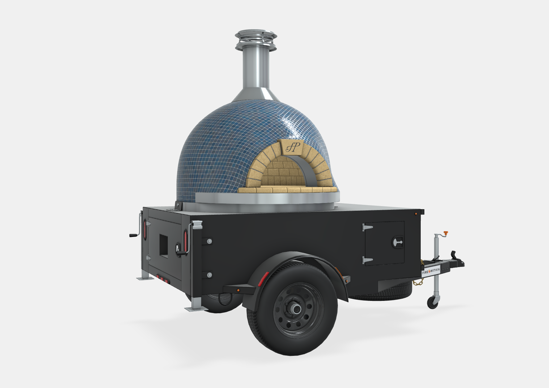 Mobile Pizza Oven Trailers – Forno Piombo